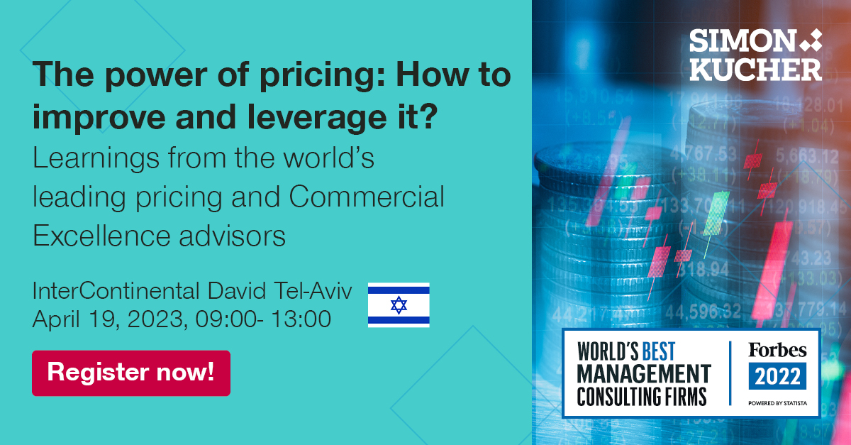 Pricing Power and Commercial Excellence | Simon-Kucher