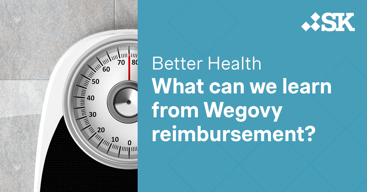 What can pharmaceutical manufacturers learn from Wegovy reimbursement?