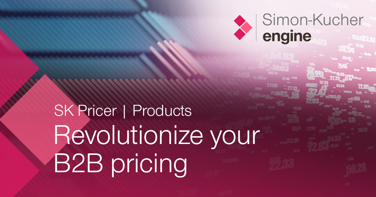 B2B pricing with Simon-Kucher Pricer | Products