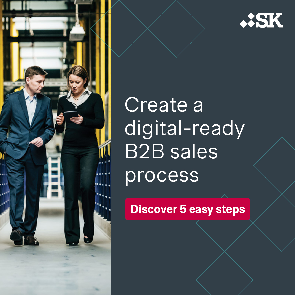 Five steps to create a digital-ready B2B sales process